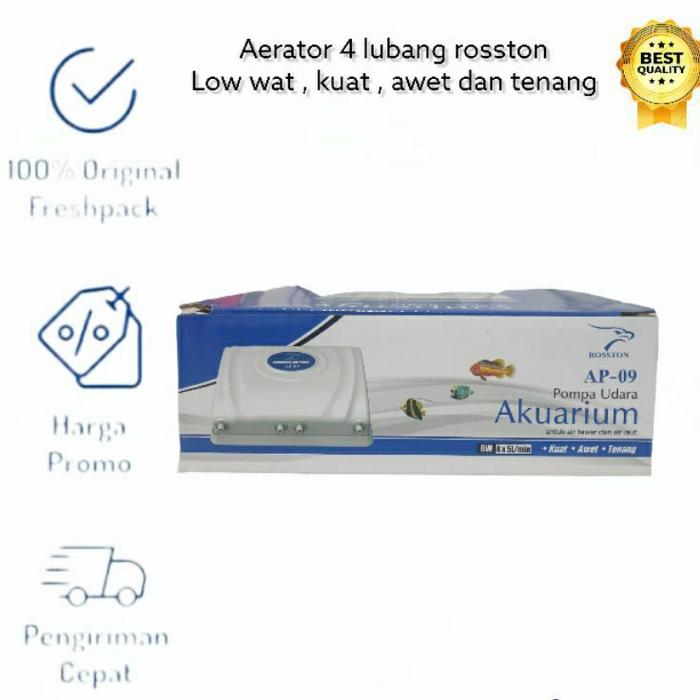 Jual POMPA UDARA AIRPUMP AERATOR MARVIN / ROSSTON AP 09 4 LUBANG OUTPUT - Jakarta Utara - ready ...