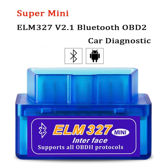 Jual New Auto OBD V2.1 Mini ELM327 OBD2 Bluetooth Scanner OBDII 2 Car ...