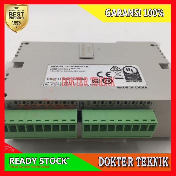 Jual DVP16SP11R Delta PLC SS series Digital extension module 16 point 8DI - Kota Bandung ...