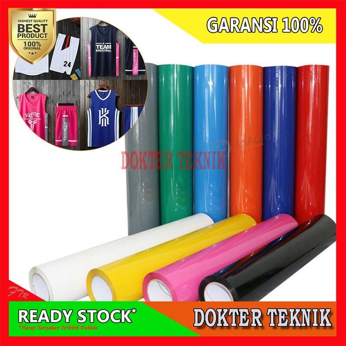 Jual 24''X65.6ft HTV Vinyl Cutter Plotter PU Paper Roll Heat Press Transfer - Kota Bandung ...