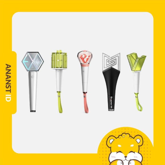 Jual Official Fanlight Lightstick EXO Red Velvet NCT WayV SuperM Aespa ...