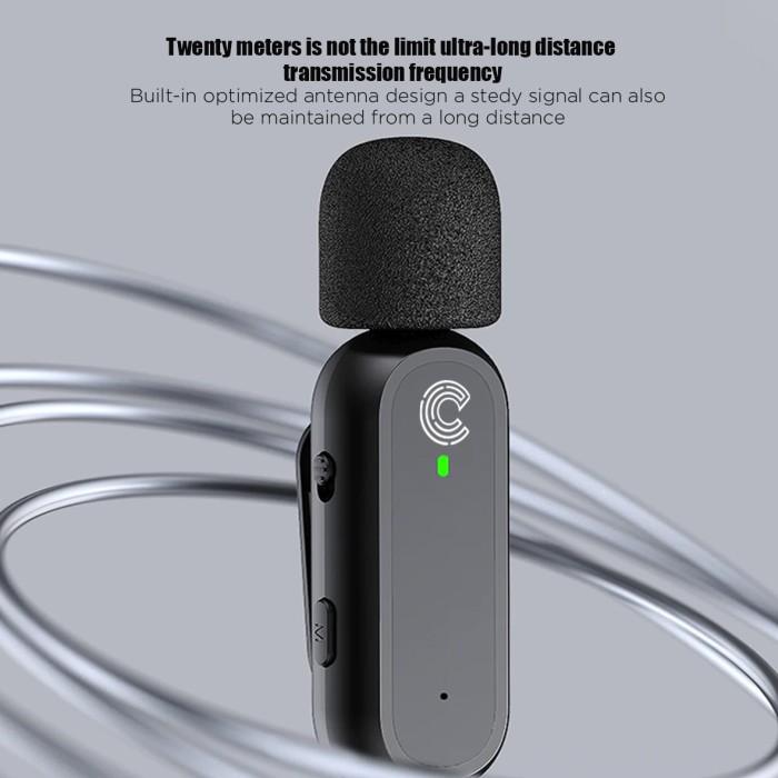 Jual Costa True Dual Tx Wireless Mic Super Lavalier Clip On Phone Type ...