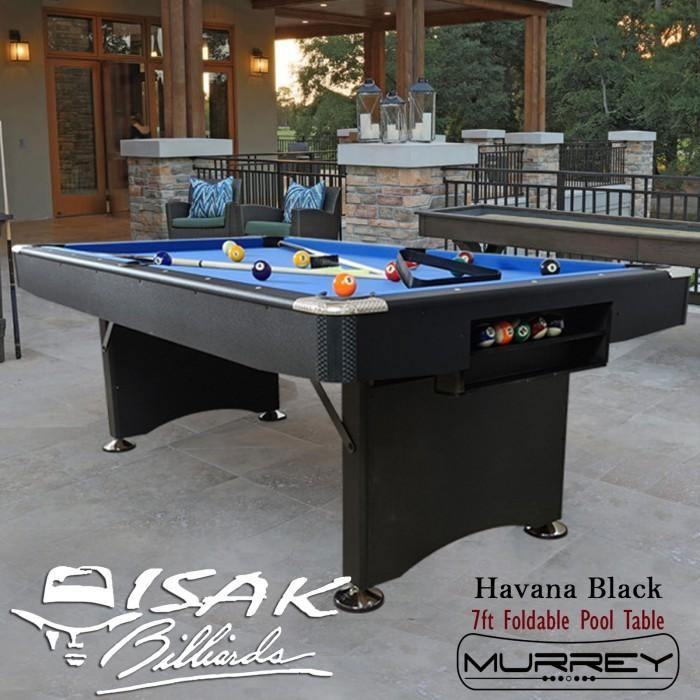 Jual Murrey 7-ft Havana Pool Table - Black Meja Billiard Biliar Bilyar ...