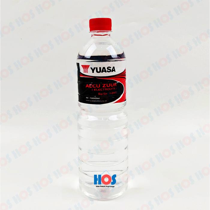 Jual AIR AKI / ACCU ZUUR ISI PERTAMA YUASA @1LTR MERAH - Kota Samarinda ...