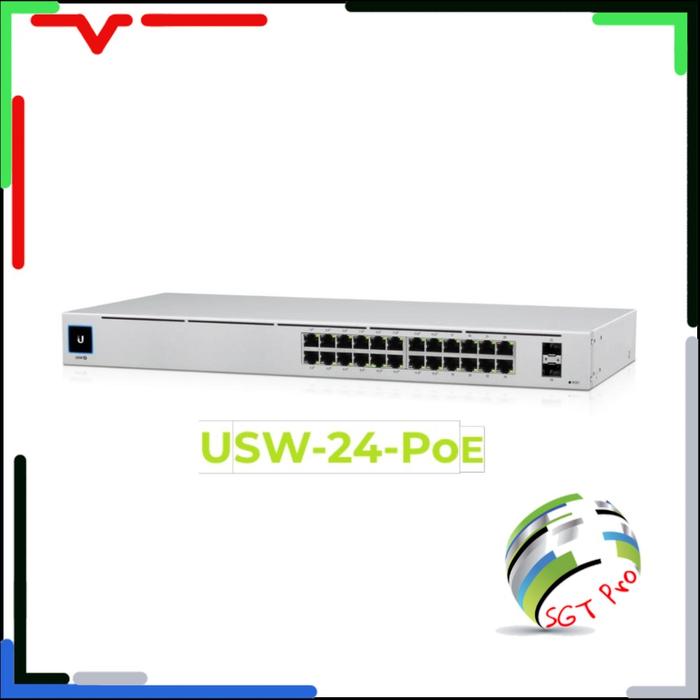 Jual Ubiquiti UniFi Switch 24 PoE USW-24-PoE - Jakarta Pusat - SGT Pro ...