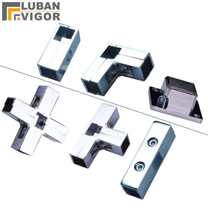Jual Square Tube / Pipe Connector For 25Mmx25Mm Stainss Steel - Jakarta ...