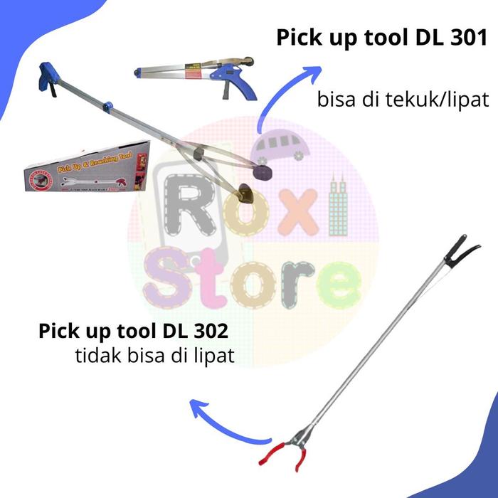 Jual Penjepit Pick Up Tool Pickup Jepitan Sampah Tongkat Kait Barang DL ...