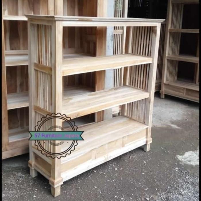 Jual Rak Sandal Kayu Jati Tempat Sepatu Di Kantor Bahan Kayu Jati ...