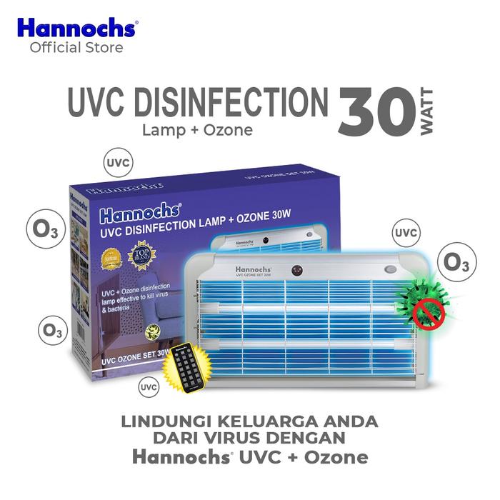 Jual Hannochs UVC Disinfection Lamp with Ozone 30 watt - Jakarta Pusat - timeshopping043 | Tokopedia