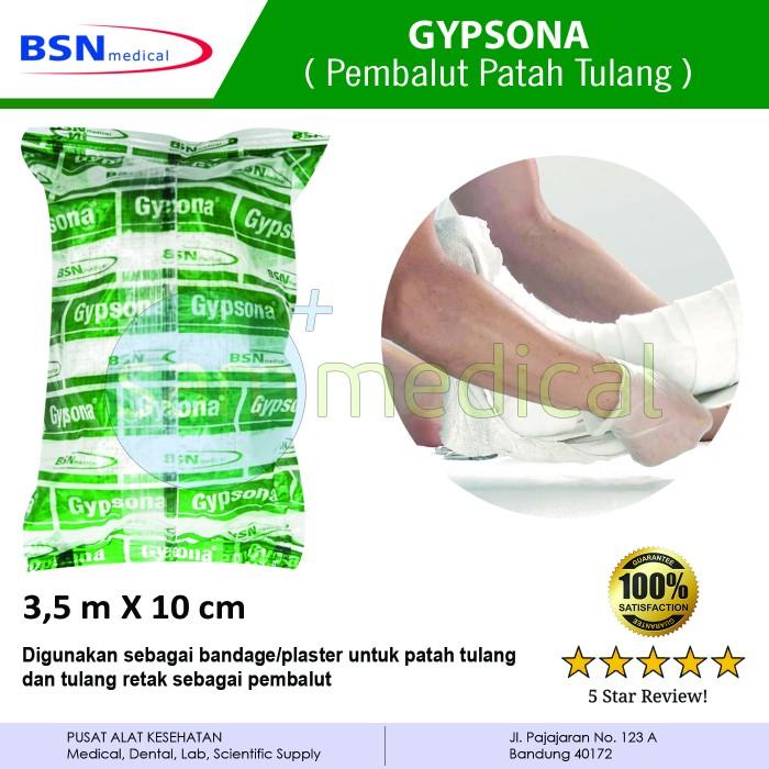 Jual BSN Gypsona 4" 10 cm x 3.5 meter Pembalut Patah Tulang ) /ROLL ...