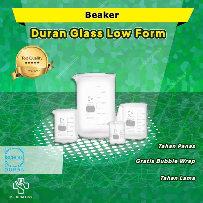 Jual Beaker Glass Low Form 3000 ml Duran 2110668 - Jakarta Timur ...