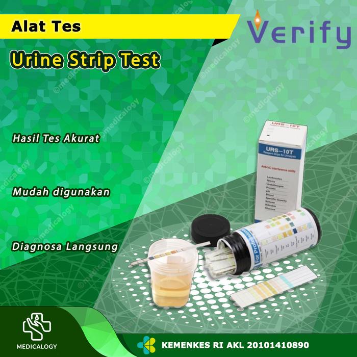 Jual Urine Strip Verify 10 Parameter - Jakarta Timur - Medicalogy ...