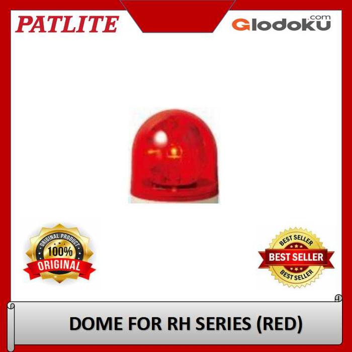 Jual PATLITE DOME LENS RED COLOR FOR RH SERIES - Jakarta Barat ...
