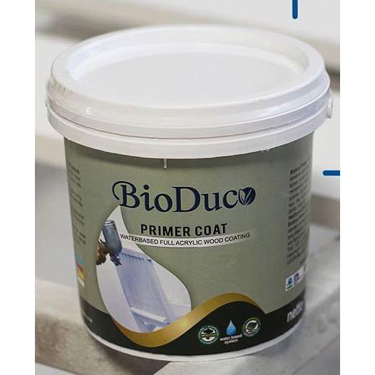 Jual Cat primer Kayu Water Based BioColours Primer Coat 1401 Z White ...