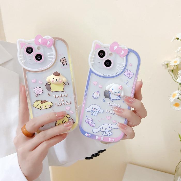 Jual GALAXY 09 hello kitty Kartun sanrio phone case Untuk Iphone 13 pro ...