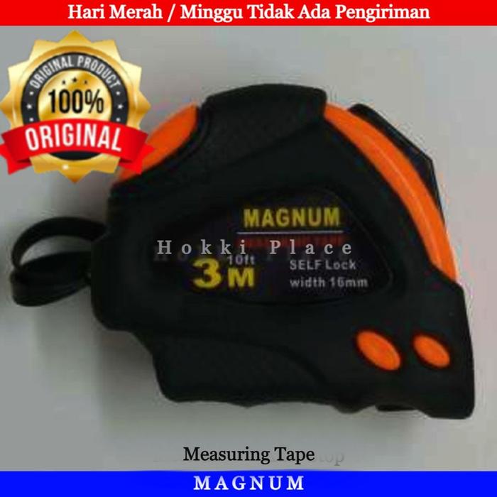 Jual METERAN ROLL BODY KARET AUTO STOP UKURAN 3M 5M 7.5M MEASURING TAPE MAG - Kota Yogyakarta ...