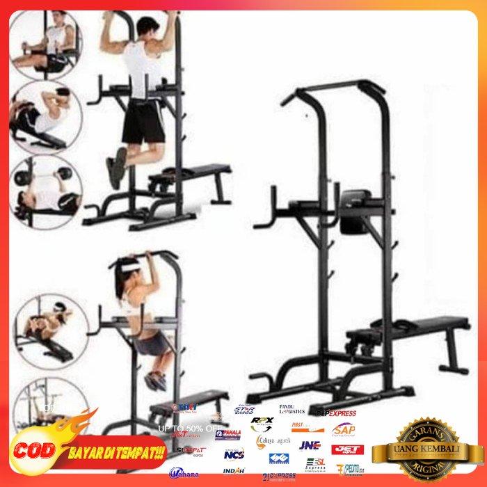 Jual PULL UP STATION MULTIFUNGSI / CHIN UP BAR MULTISTATION BENCHPRESS - Kota Tangerang Selatan ...