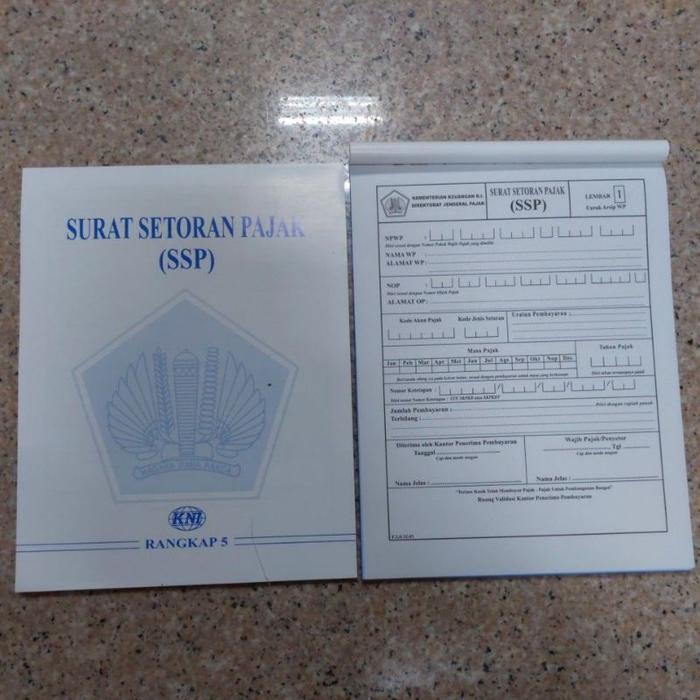 Jual Cu861 Buku Surat Setoran Pajak 5 Rangkap Ssp Di Seller Kingyo - Cengkareng Timur, Kota ...