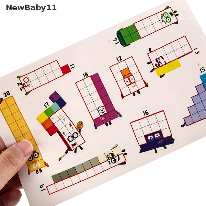 Jual Numberblocks Stickers s Number Blocks Graffiti DIY - Kab. Bandung ...