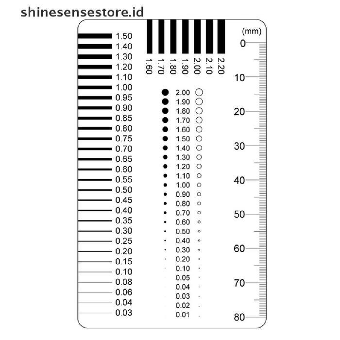 Jual Badge gauge Stain card Point gauge wire gauge - Kab. Bandung Barat ...