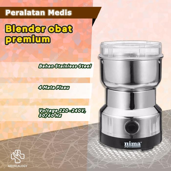 Jual PROMO Blender Stainless Serbaguna / Blender Obat / Blender Biji ...