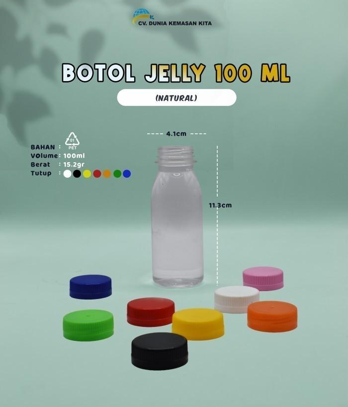 Jual Botol Jelly 100 ml - 1 pcs - Botol Madu - Botol Plastik VCO ...