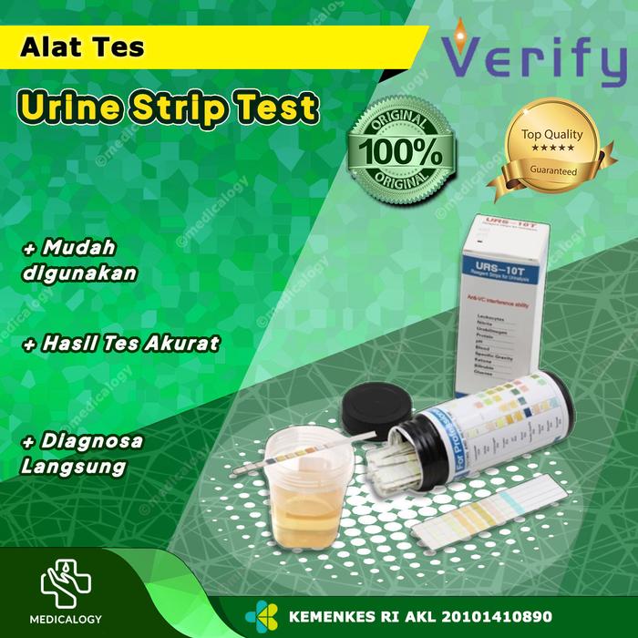 Jual Verify Strip Cek Urine 10 Parameter - Jakarta Utara - Medicalogy ...