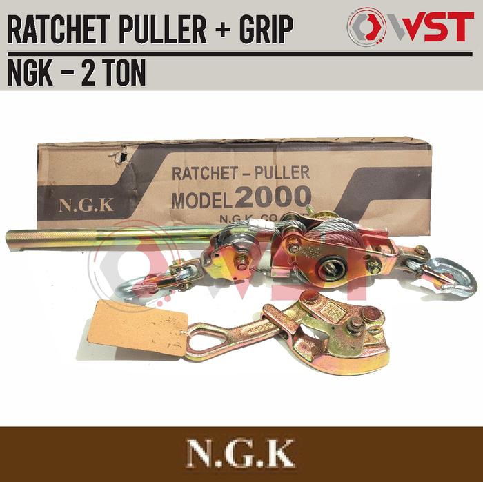 Jual Rachet Puller NGK 2 Ton / Ratchet Puller 2Ton / Track Tang Trek ...