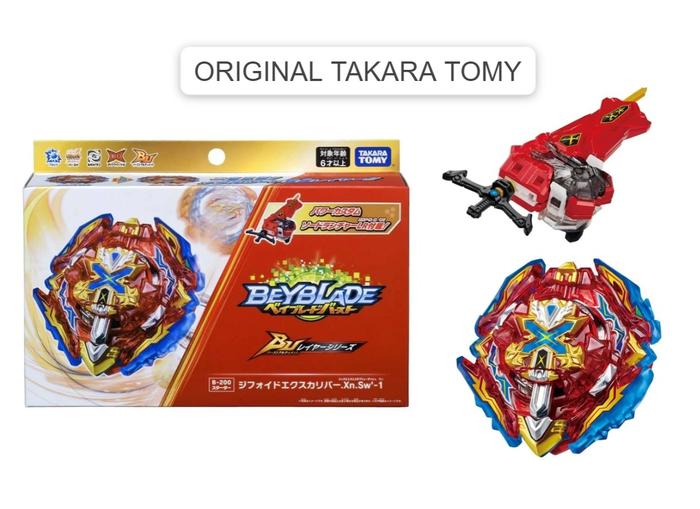 Jual Beyblade Burst Ultimate Xiphoid Xcalibur + Sword Shooter Ste Ori ...