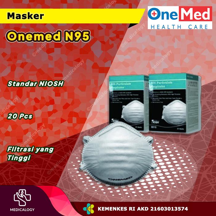 Jual Masker N95 Onemed per box isi 20pcs - Kota Makassar - Medicalogy ...