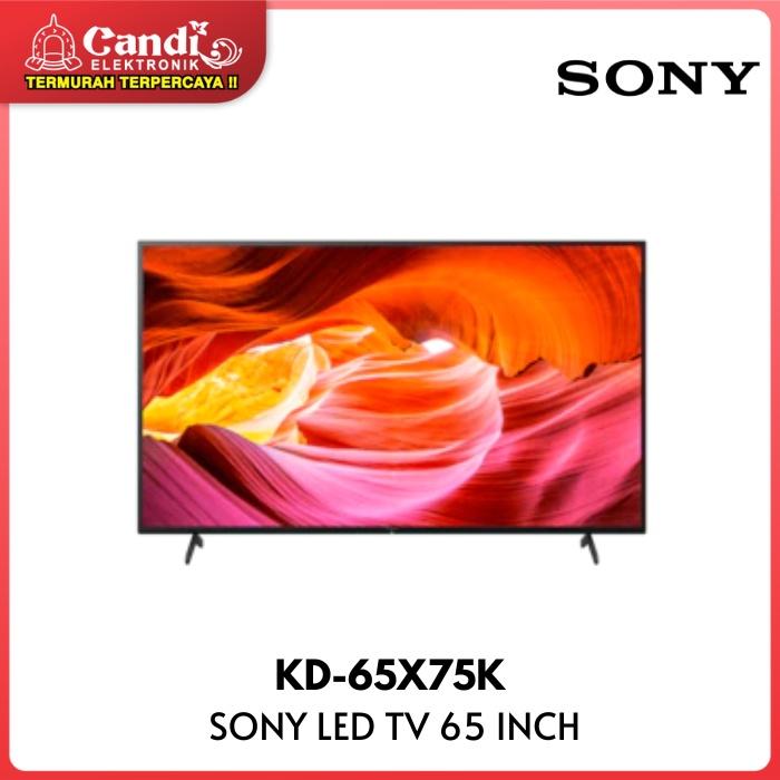 Promo SONY 4K HDR Smart TV Led 65 Inch KD-65X75K Cicil 0% 3x - Kota ...