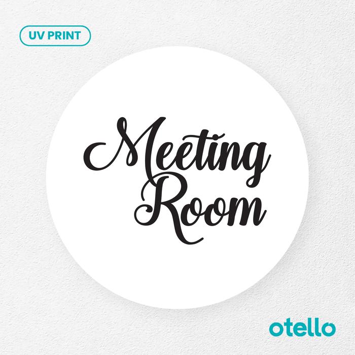 Jual Tulisan Meeting Room Sign Board Akrilik Tempel Signage Dinding ...