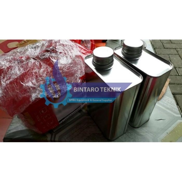 Jual NY371 Kaleng Sample BBM Bensin Solar Pertamax Pertalite Turbo ...