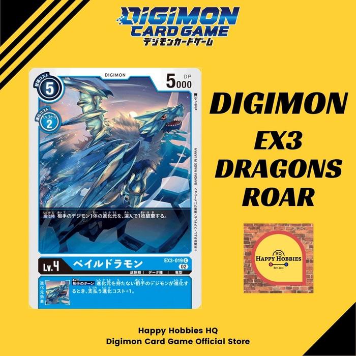 Jual Digimon Card Game EX3-019 Paledramon Common - Kota Surabaya ...