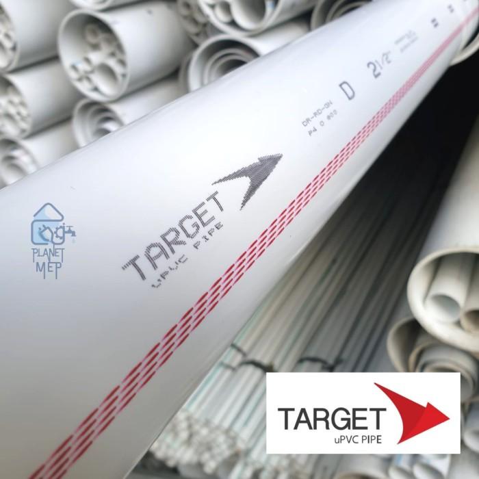 Jual TARGET PIPA uPVC D 11/4 - 5 inch / PIPA PVC PARALON 4 METER - 3 ...