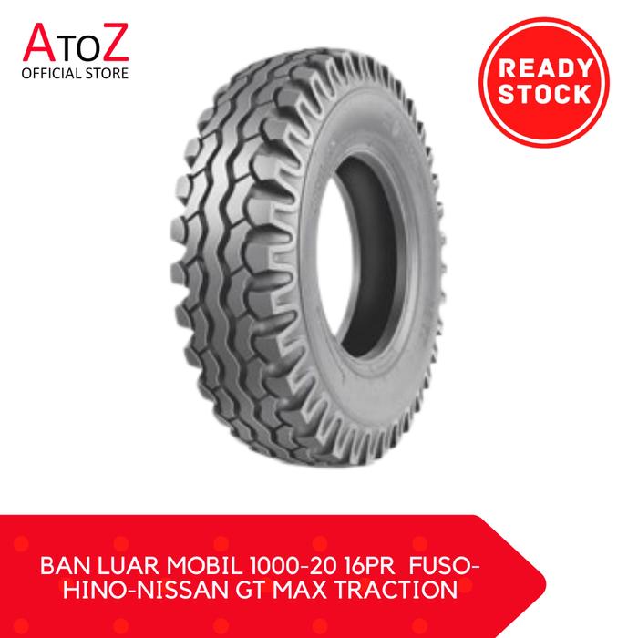 Jual BAN LUAR MOBIL 1000-20 16PR FUSO-HINO-NISSAN GT MAX TRACTION - Kab ...
