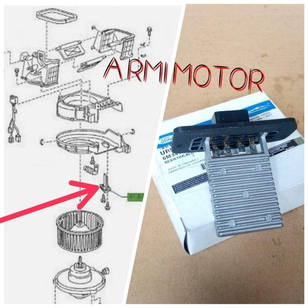 Jual Resistor Blower Ac Ford Ranger Everest Original Ford Resistor Fan ...