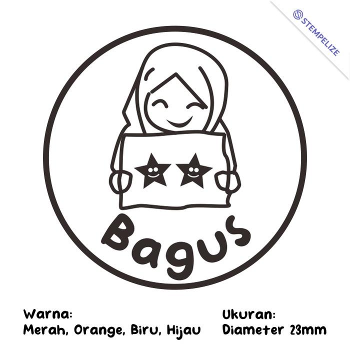 Jual Stempel Penilaian Anak TK / Paud / Bintang / Nilai / Senyum ...