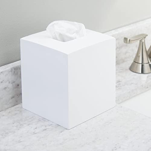 Jual Mdesign Square Bamboo Wood Facial Tissue Paper Box Cover Di Seller ...