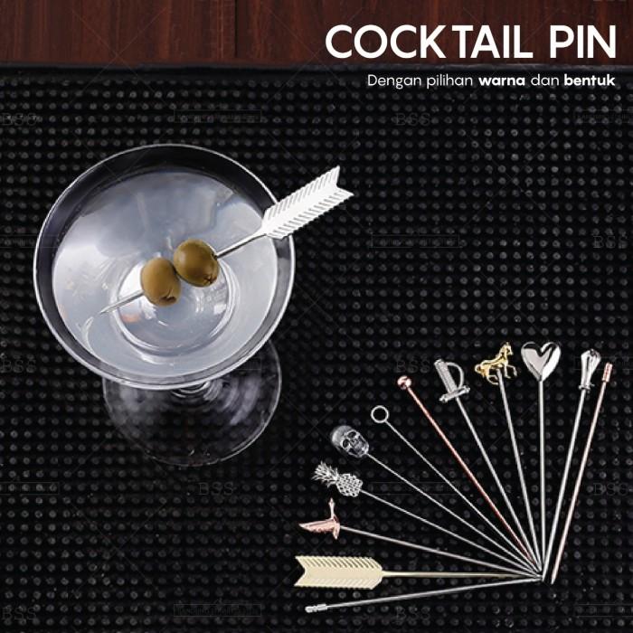 Promo SUS 304 Cocktail Needle Pin Garnish Minuman Cocktail Tusuk Buah ...