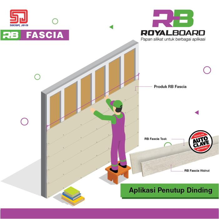 Jual Royalboard Fascia Maple S Papan Plang Motif Kayu Plank Grc Panjang ...