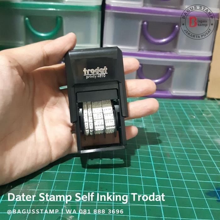 Jual Stempel Trodat 4810 Stempel Tanggal Otomatis / Dater Otomatis - Jakarta Barat ...