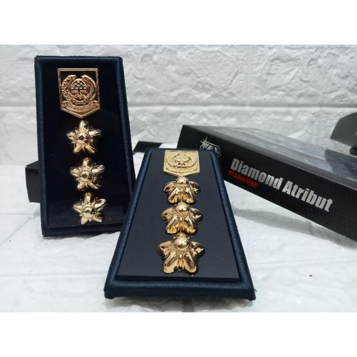 Jual Tanda Pangkat CAMAT baru akrilik biru Dongker EXCLUSIVE - Jakarta ...