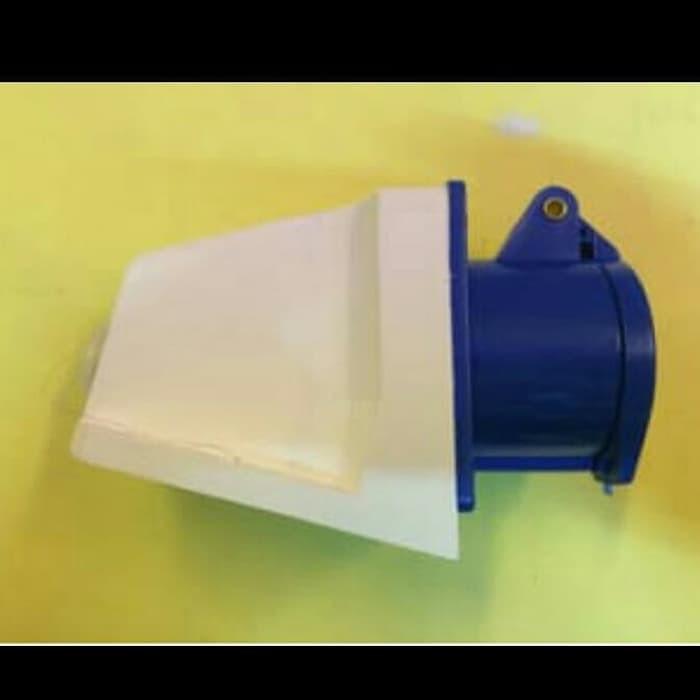 Jual Stop Kontak Industri Surface Mounting 3K 3 Kaki 3 Pin 16A Wall ...