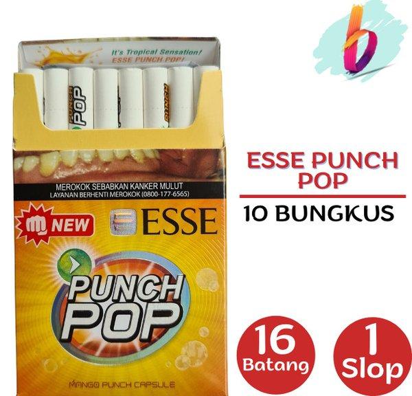 Jual Rokok Esse Punch Pop 1 Slop isi 10 Bungkus - 16 Batang - PUNCH POP ...