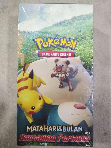 Jual Pokemon Matahari dan Bulan Booster Box Hantaman Pertama Set B Sealed - Jakarta Barat ...