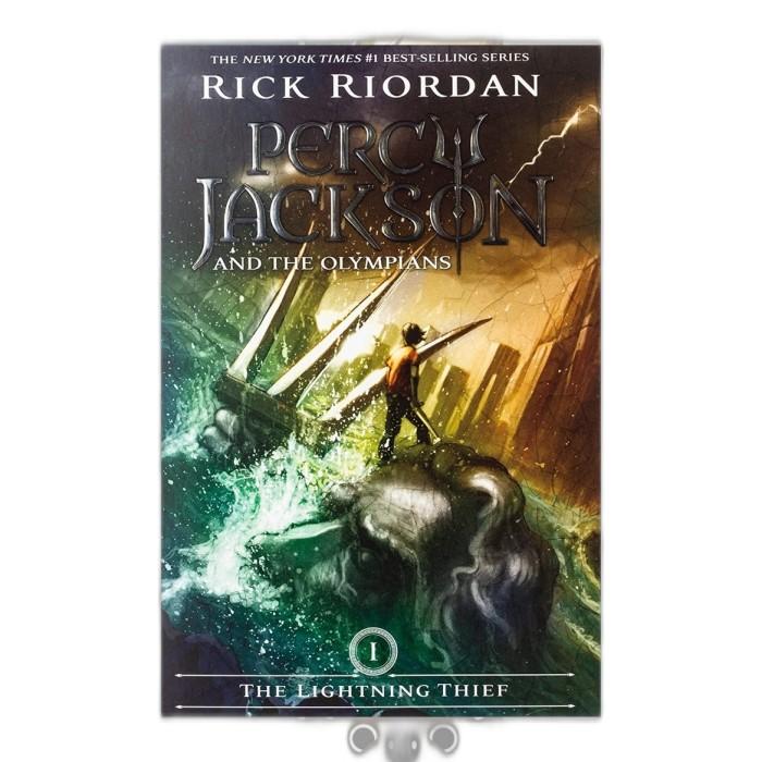 Promo Buku The Lightning Thief (Percy Jackson and the Olympians, Book 1 ...