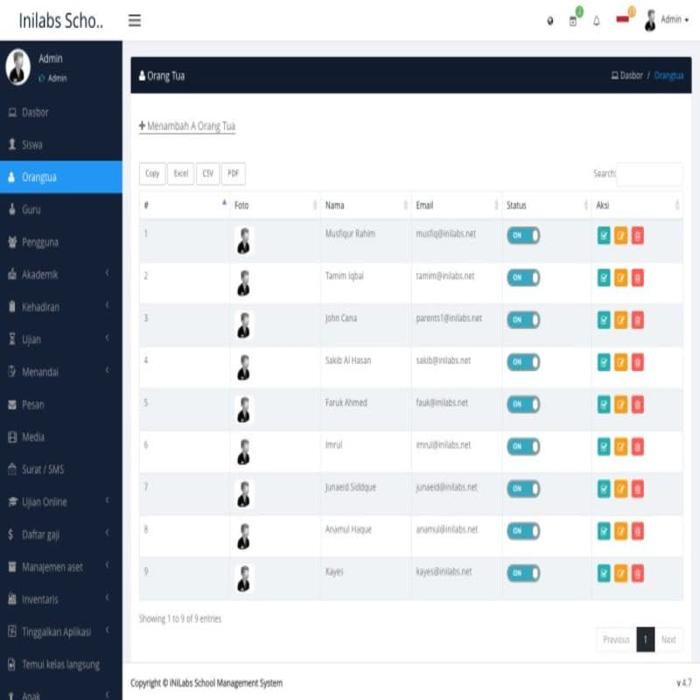 Php Source Aplikasi LMS SIKAD Sekolah Lengkap Inilabs Full PHP Code ...