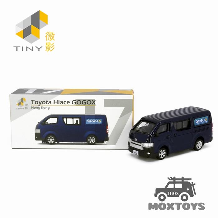 Jual Miniatur Diecast Mobil Toyota Hiace Gogox Warna Biru Metalik Skala ...