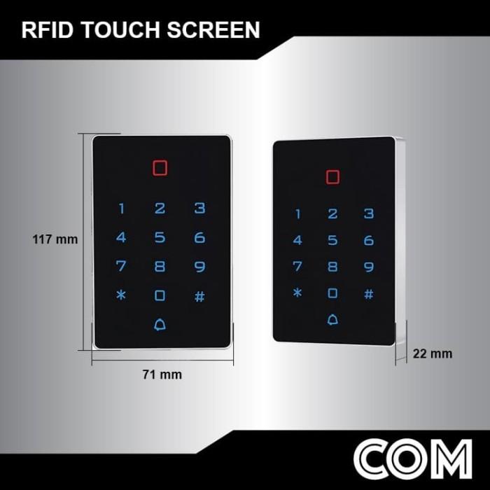 Jual RFID PROXIMITY ENTRY DOOR LOCK ACCESS CONTROL TOUCH SCREEN NEW ...